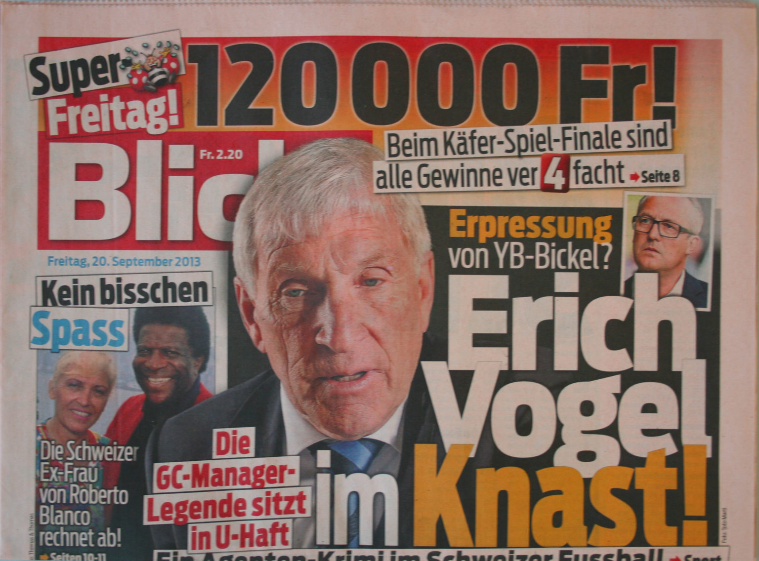 Der Blick erscheint heute auf rosarotem Papier - Ringier