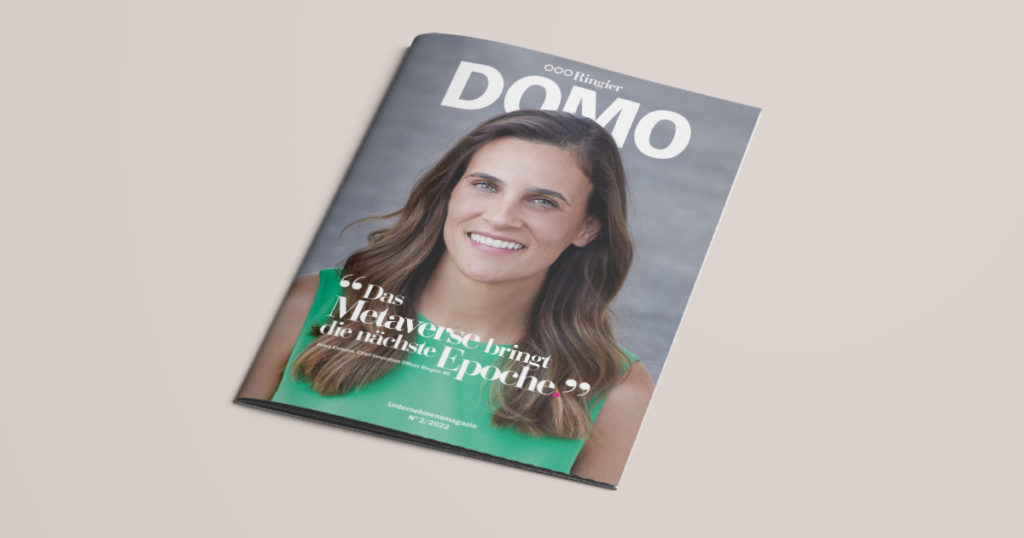 Ringier-Unternehmensmagazin DOMO erscheint in neuem Design - Ringier